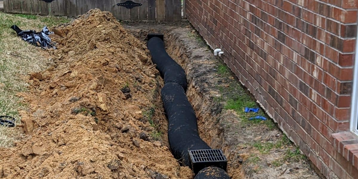 Commercial Drainage - Lone Star Property Services